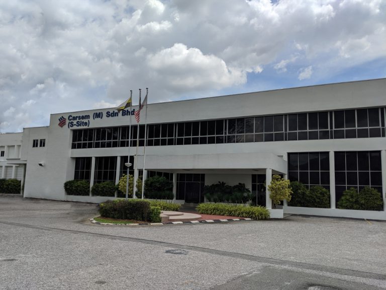 Manufacturing Sites - Carsem (M) Sdn Bhd